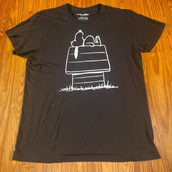 Welovefine | Shirts | Welovefine X Peanuts Snoopy Short Sleeve Shirt L ...